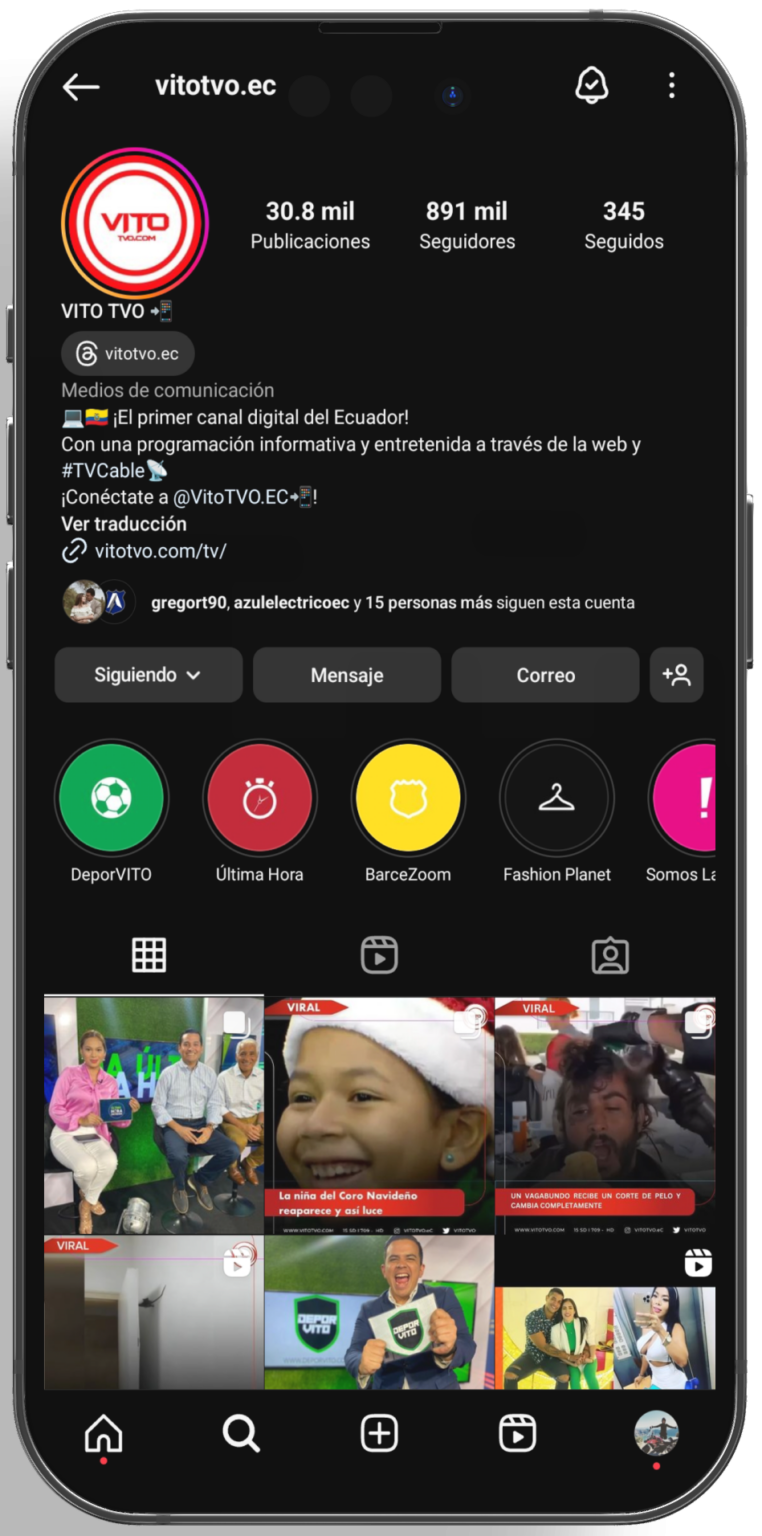 VITO TVO – 1er Canal digital del Ecuador